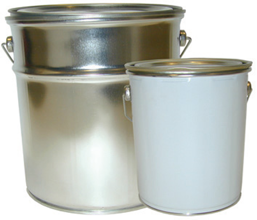 5 liter metalspand 165/255 blank m/låg og spændebånd UN godkendt - TOM ...